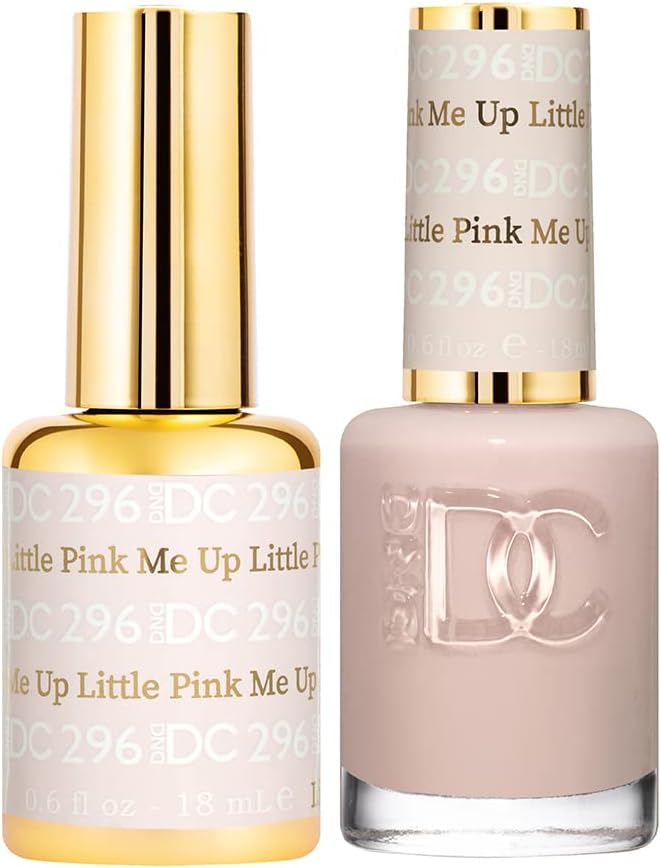 Amazon.com : DNDDC DND DC Duo 296 Little Pink Me Up - Gel & Matching ...