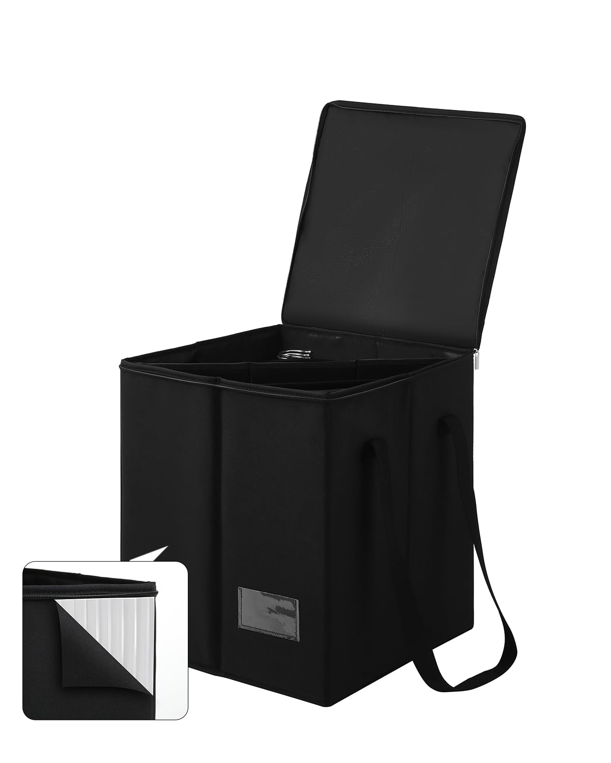 Amazon.com: Qozary Clothes Hanger Organizer Bag-Rigid Hanger Storage ...