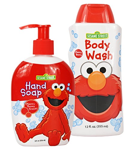 Set of 4 Sesame Street Gentle, Mild, and Hypo-allergenic Hand Soap ...