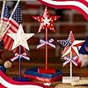 Amazon.com: 3 Pcs Memorial Day Decorations Stars 4th of July Patriotic ...