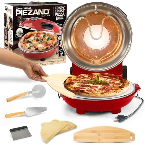 Amazon.com: PIEZANO Pizza Oven by Granitestone with 3 Pc Accessories ...