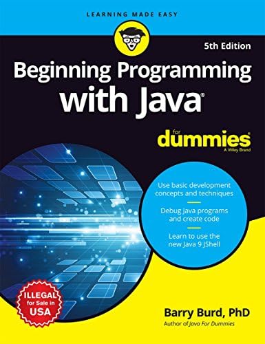 Buy Beginning Programming with Java for Dummies, 5ed Book Online at Low ...