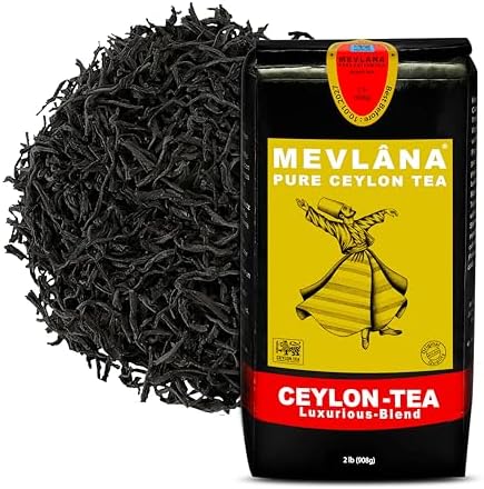 Amazon.com : Mevlâna Pure Ceylon Black Tea – Luxurious Hand-Picked ...