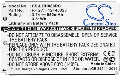 'GD Living' Replacement Battery for Logitech Harmony One, Logitech R ...