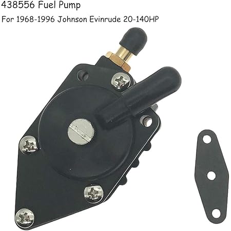Amazon.com: 438556 Fuel Pump for Johnson Evinrude Outboard 438556 20 ...