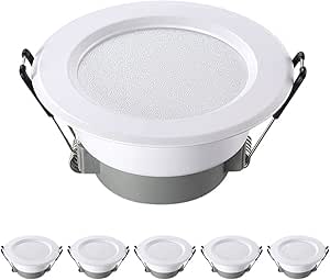 SDUYTDG Dimmable Led Recessed Lighting 3CCT Selectable LED Downlight ...