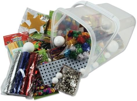 Amazon.com: Creation Station Bumper Bucket of Christmas Crafts, Pack of ...