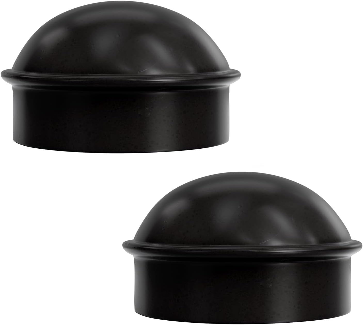 Amazon.com: VIVIDA 4" Chain Link Post Caps, Black Post Cap for Chain ...