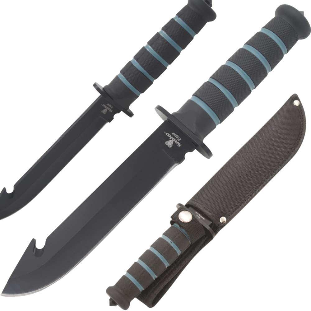 Amazon.com : Snake Eye Tactical 12-Inches Heavy-Duty Fixed Blade ...