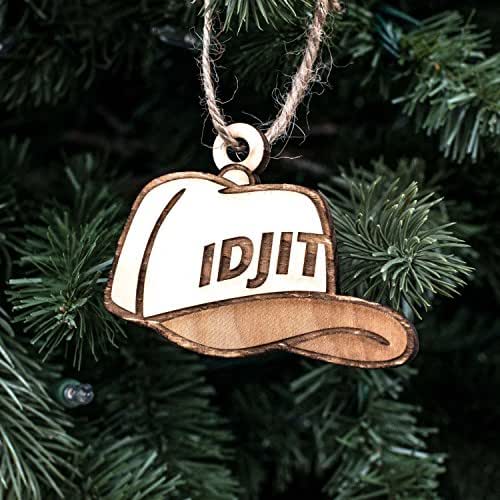 Amazon.com: Ornament - Idjit - Raw Wood 3x3in : Handmade Products