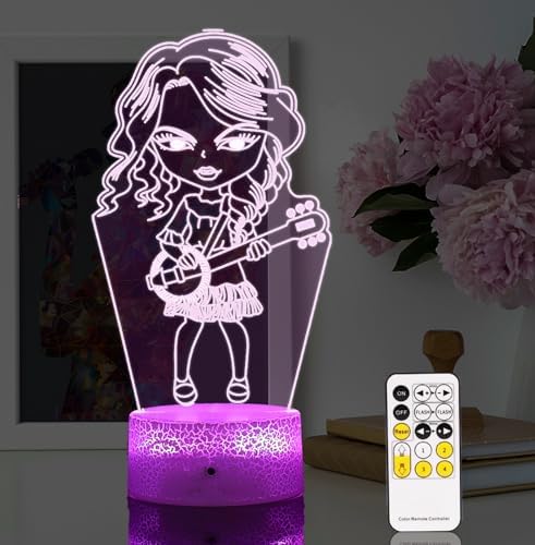 QHY Birthday Gifts for Girls, Cute Girl Night Light, Decoration for ...