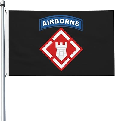 Amazon.com : Army-Africa-Setaf-With-Airborne-Tab Double Sided Flag ...