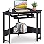 Amazon.com: ODK Corner Desk, Triangle Computer Desk, Small Desk Sturdy ...