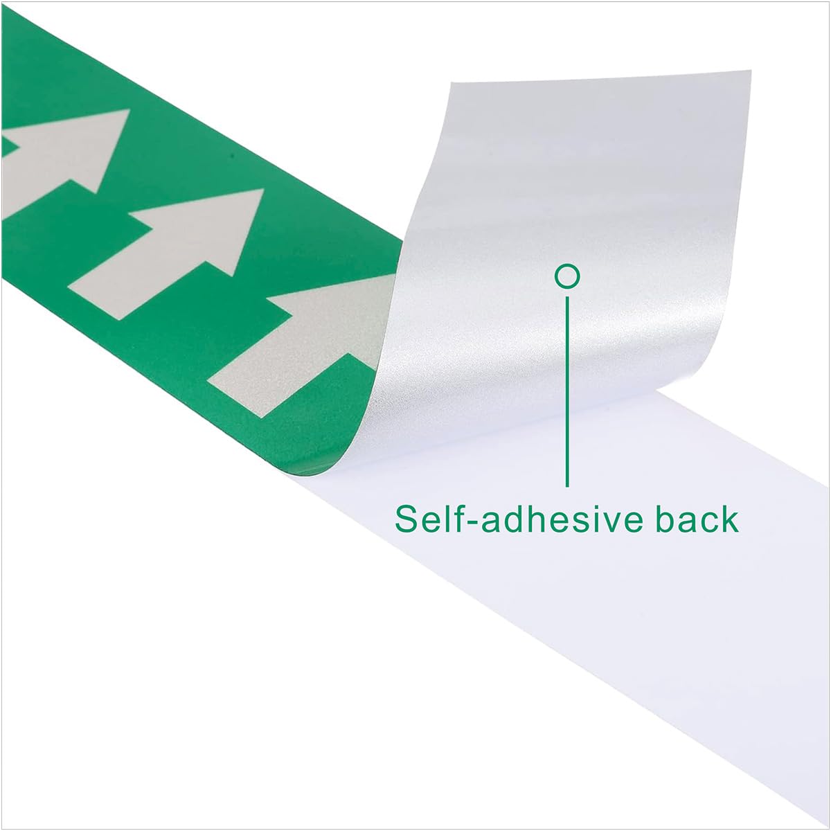 Snapklik.com : 2-Pack Pipeline Flow Arrow Tape, Adhesive Vinyl Graphics ...