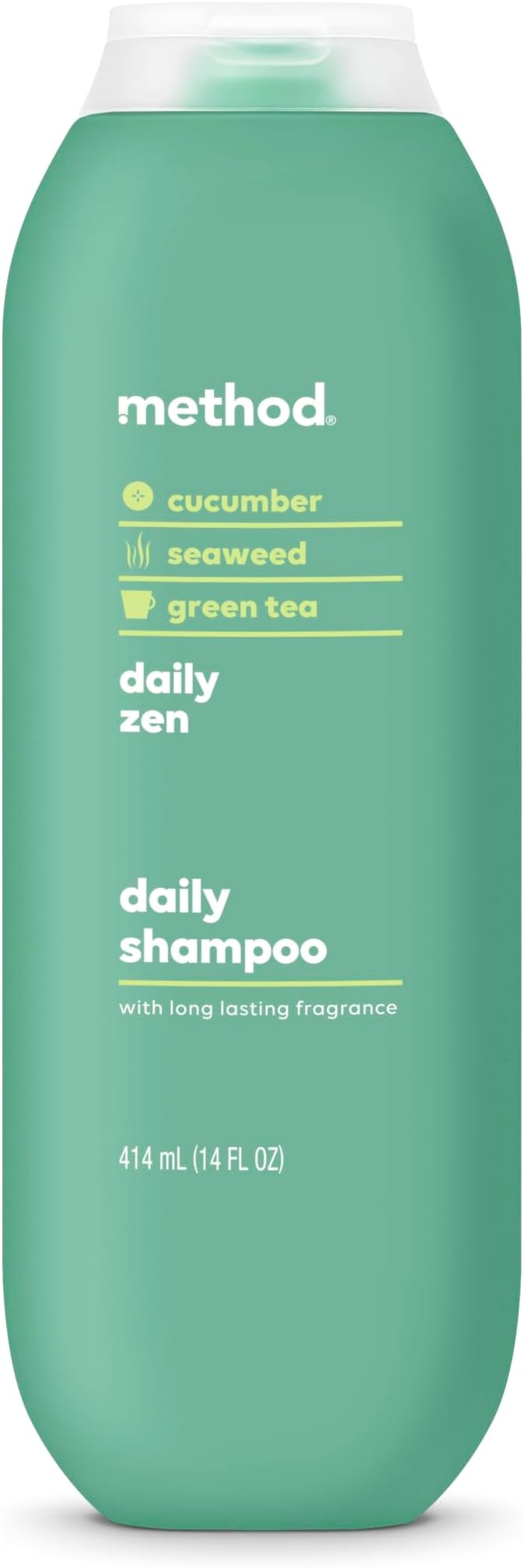 Amazon.com : Method Everyday Shampoo, Daily Zen with Cucumber, Green ...