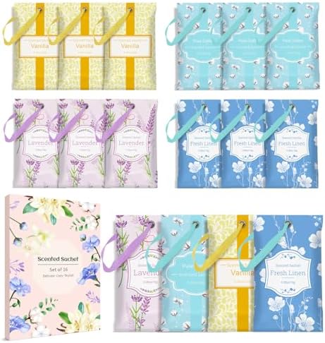 Amazon.com: The Good Home Co Beach Days Closet and Drawer Sachets, 0.5 ...