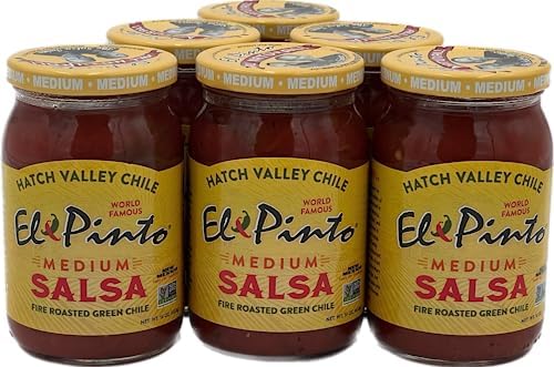 Amazon.com: El Pinto Medium Salsa, 16 Ounce (Pack of 6)
