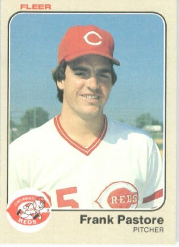 Amazon.com: 1983 Fleer Baseball Card #599 Frank Pastore : Collectibles ...