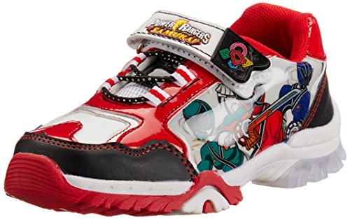 Buy Power Rangers Boy's Red and Bla kidsk Sports Shoes - 11 Kids UK/30 ...
