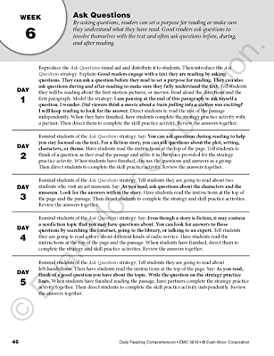 Snapklik.com : Evan-Moor Daily Reading Comprehension, Grade 8 ...