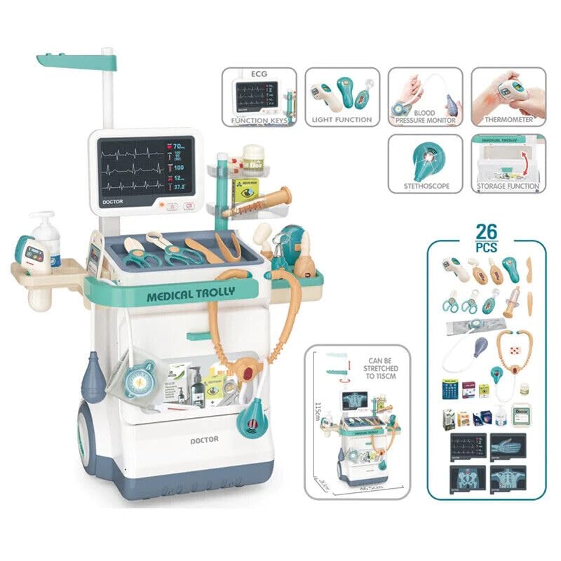 Suprills Kids Doctor Play Set - The Good Doctor Inspired Educational ...