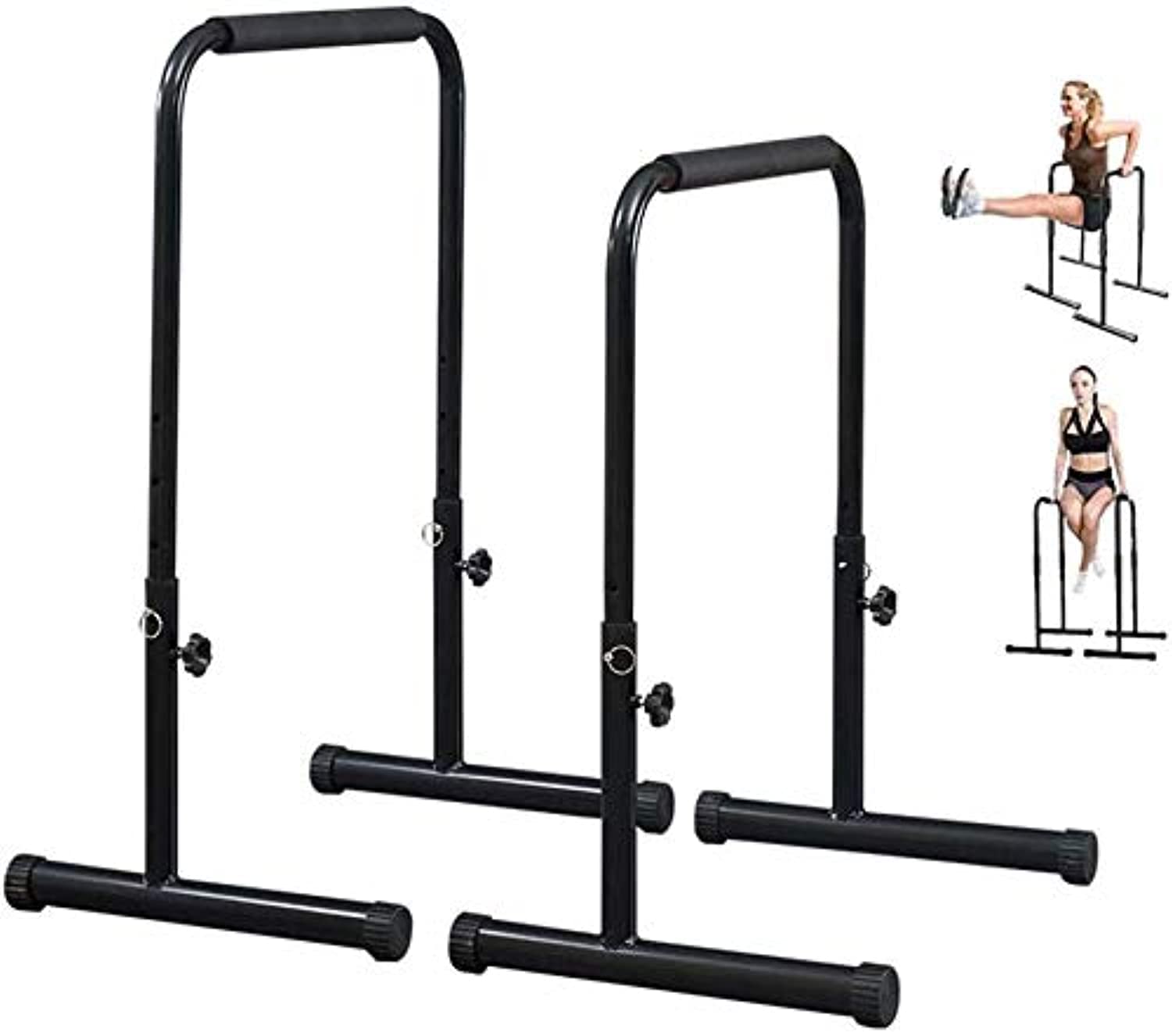 Zeny Heavy Duty Dip Stand Parallel Bar Bicep Triceps Home Heavy Duty ...