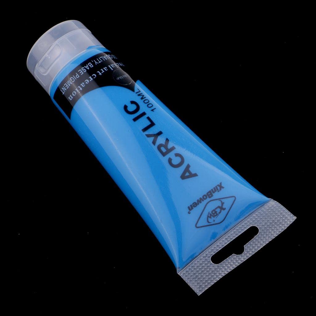 100ml Tube Acrylic Paint Set Pigment Art Painting Drawing Tool Supply ...