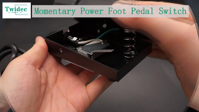 Watch Twidec/Momentary Power Foot Pedal Switch SPDT NO NC 10A 250VAC ...