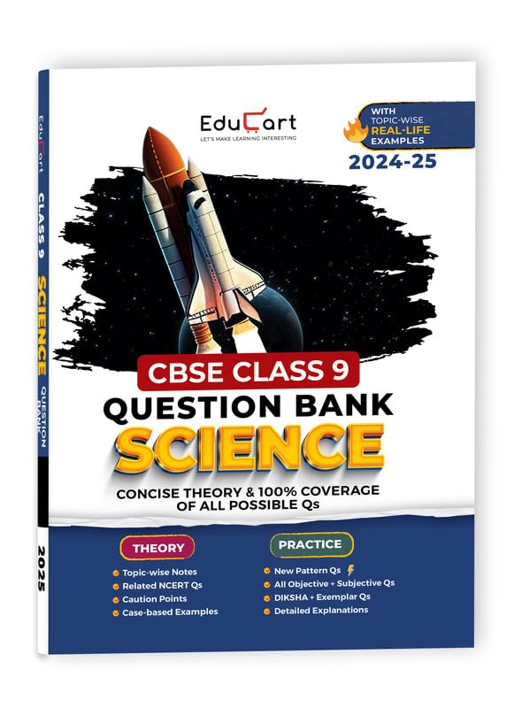 Buy Educart CBSE Question Bank Class 9 Science 2024-25 (For 2025 Board ...