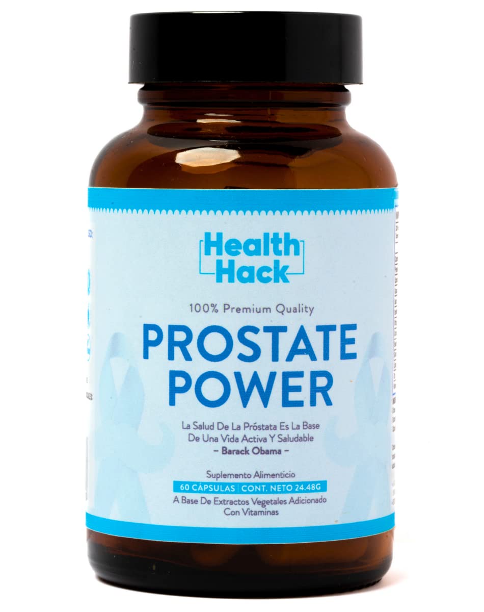 Health Hack Prostate Power | Suplemento Avanzado para la Salud de la ...