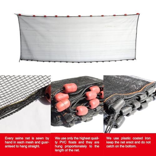 Snapklik.com : Professional Seine Net 4 X 20 Ultra Strong Maximizes ...