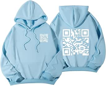 QingxingFa Funny Fu QR Code Hoodie, Fu QR Code Sweatshirt, Funny ...