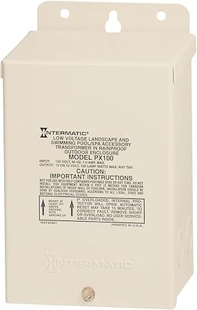Amazon.com : Intermatic PX100 Pool Light 100-Watt Safety Transformer ...