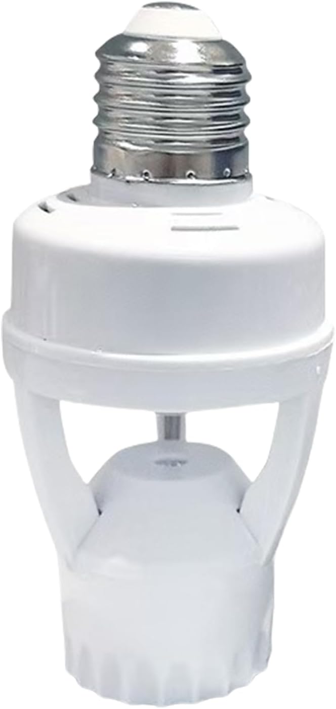 Energy Efficient E27 Night Motion Sensor Light Fixture Intelligent ...