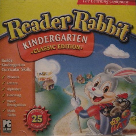 Amazon.com: Reader Rabbit Kindergarten, Classic Edition, Version 3.01 ...