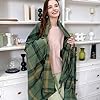 Amazon.com: GINAMUSE Green Plaid Throw Blanket for Couch,50"X60" Super ...