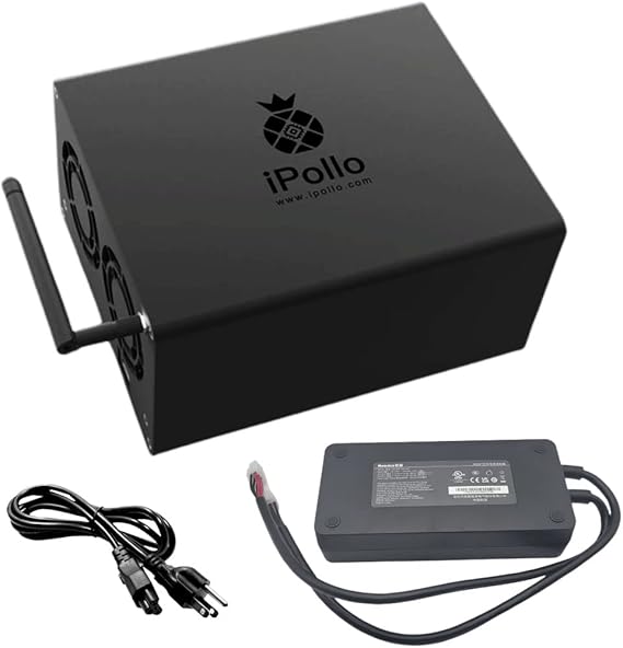 iPollo V1 Mini SE Plus ETH Miner Ethernet Connection Hashrate 400MH/s±10% Digital Currency ...