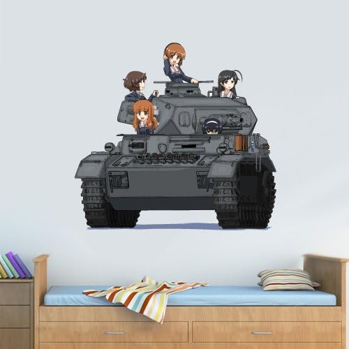 Amazon.com: Anime Wall Decal Girls Und Panzer (Col661) : Tools & Home ...