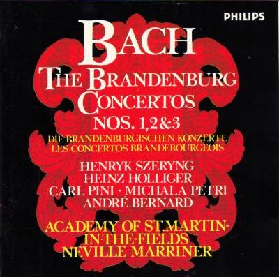 Johann Sebastion Bach, Neville Marriner, Academy of St. Martin-in-the ...