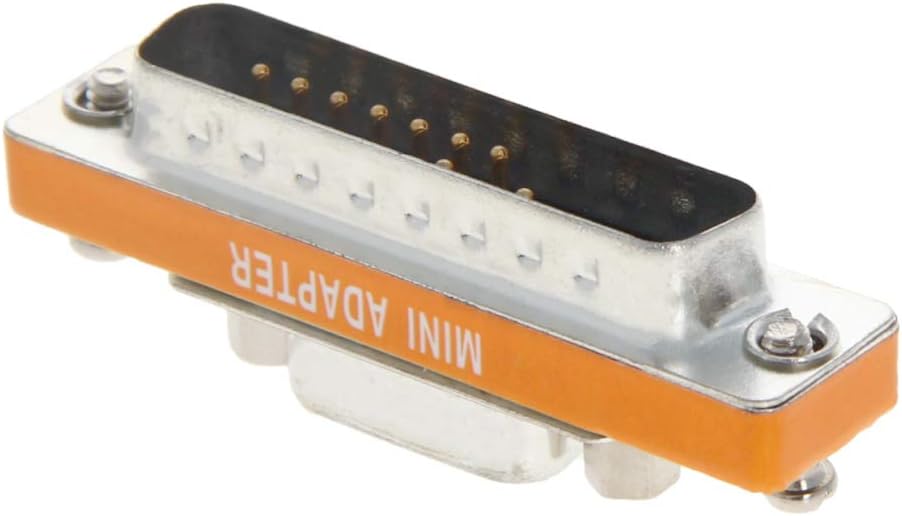 Amazon.com: Fielect DB25 Male to DB9 VGA Gender Changer 18 Pin Male 2 ...