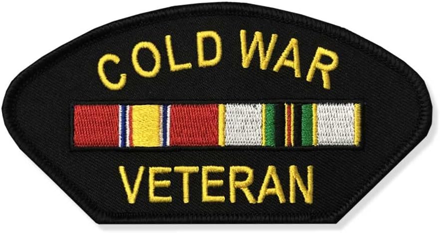 Amazon.com: Cold War Veteran Patch with Ribbons Graphic Licensed ...