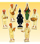 Buy Digi Arts Varkari Wari Standee Set | MDF Cutout Figurines of Vithal ...