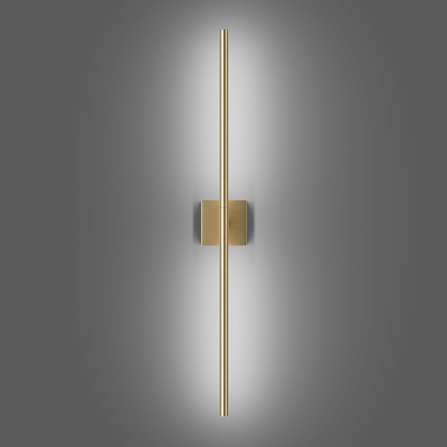 Tipace Modern Vanity Lights - 360 Rotatable Gold LED Wall Sconce, 39.4 ...