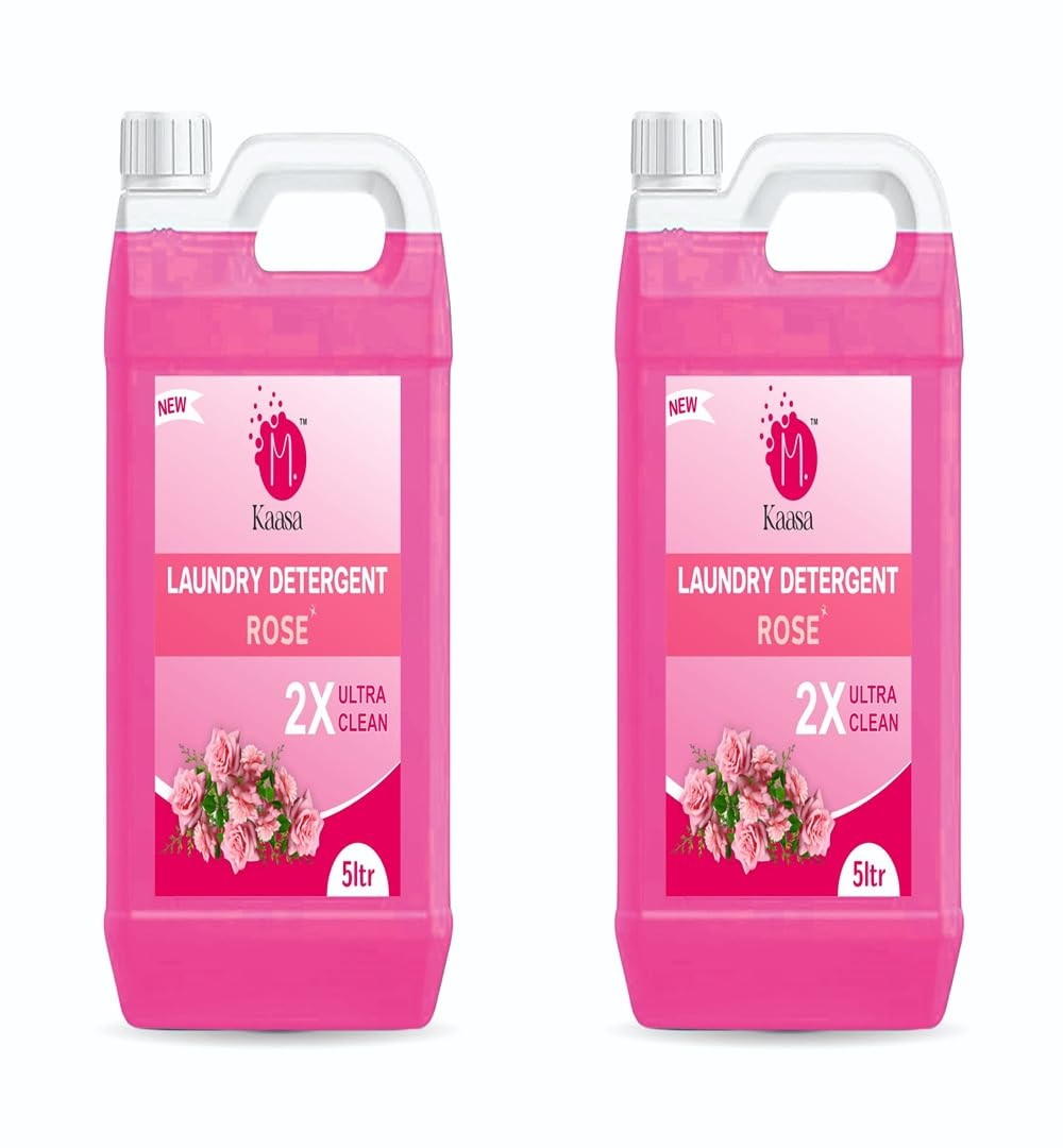 Liquid detergent Rose Fragrance 10 litre top load front load, detergent ...