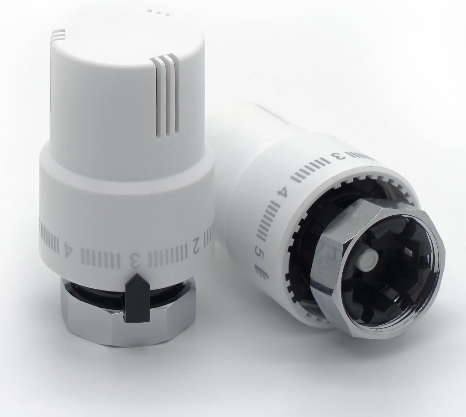 Thermostatic Valve Head 2pcs - Vancoco Modern TRV Head Thermostatic ...