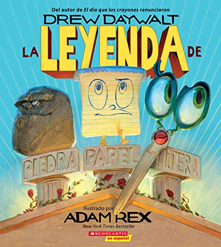 La leyenda de Piedra Papel Tijera (The Legend of R : Adam Rex: Amazon ...