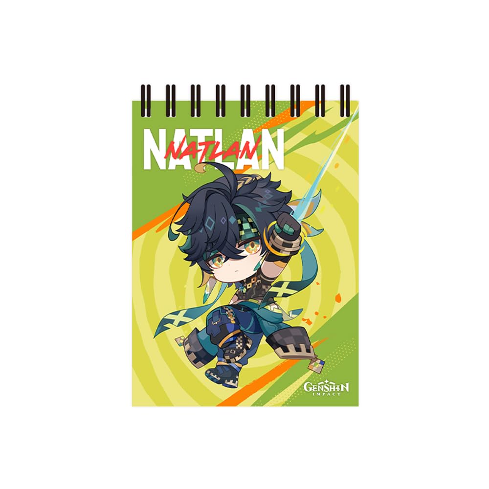 Amazon.com: GENSHIN IMPACT Blaze to Natlan Chibi Series Notepad ...