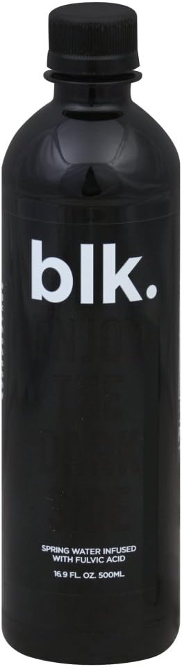 Amazon.com: Blk Beverages - Spring Water Enriched with Fulvic Acid ...