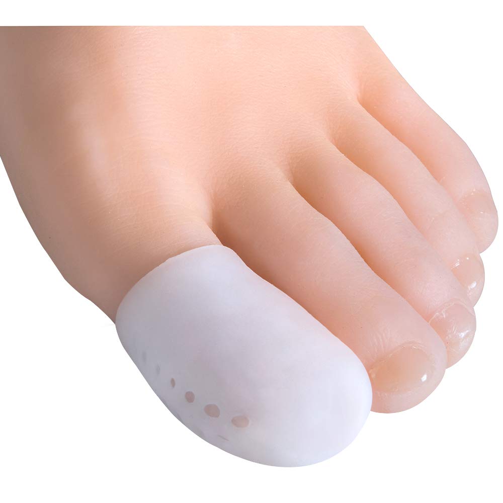 Welnove Big Toe Caps 10 Count Breathable Gel Toe Protector, Great to ...