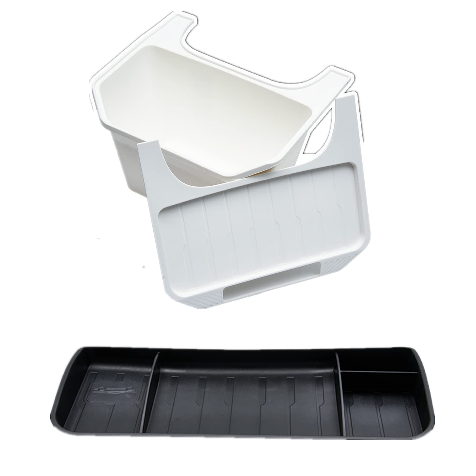 Buy OtriFowd Tesla Model Y Rear Center Console Organizer Behind Seat ...
